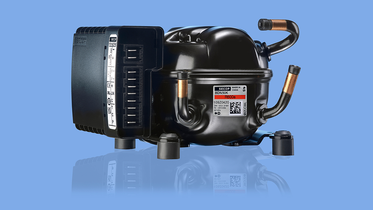 Secop BD Nano DC Compressor for Natural Refrigerant R600a | Secop